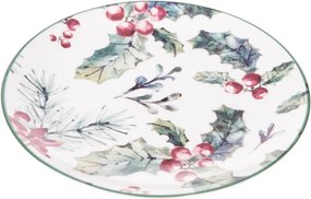 Bílý dezertní porcelánový talíř ø 19 cm – Dakls