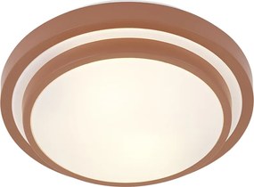Moderní stropní svítidlo Sienna s bílou barvou 34 cm IP44 - Walden
