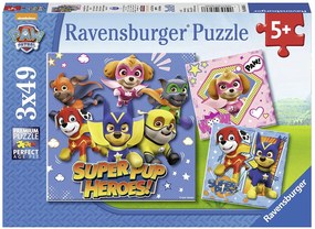 Puzzle ravensburger 80366 tlapková patrola