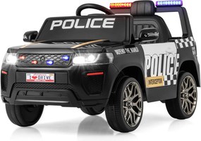 Costway Dětské policejní auto 12 Policejní auto napájené V s dálkovým ovládáním