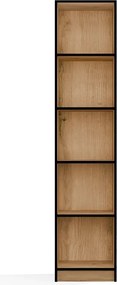 Knihovna R40 40 cm dub Artisan/černá