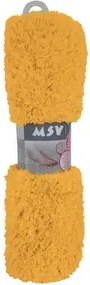 MSV MICROFIBER šafránově žlutá / Koupelnová předložka / 50 x 70 cm / m