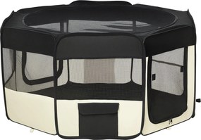 PawHut Hračka pro štěňata - Výcvikový výběh pro domácí zvířata, Klec pro štěňata, Ocelový rám, 600D Oxford Ø120 x V58 cm | Aosom