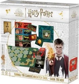 EFKO Společenská hra Harry Potter Turnaj tří čarodějnických škol 3v1 /