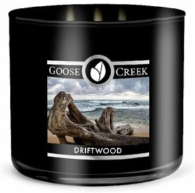 Goose Creek GOOSE CREEK Svíčka MEN'S COLLECTION 0,41 KG DRIFTWOOD, aromatická v dóze, 3 knoty