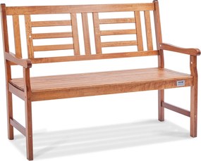 Zahradní dřevěná lavice 122cm