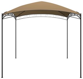 vidaXL Altán 3 x 4 x 2,65 m taupe 180 g/m²