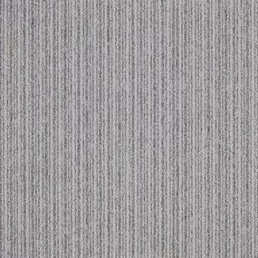 Kobercové čtverce Modulyss First Streamline 914 - šedé - 50x50 cm