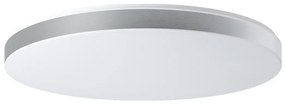 Osmont 69471 Delia C5, stropní svítidlo LED 150W, 4000K, polymetylmetakrylát s dekorativním stříbrným pásem, prům. 90cm