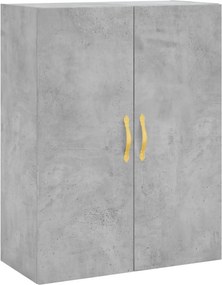 Skříň highboard betonově šedá 69,5x34x180 cm kompozitní dřevo 3195775