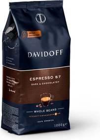 Tchibo - Davidoff Café Espresso 57 - 1 kg zrnkové kávy - Intenzita: 10/12