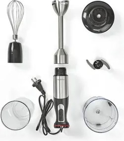 Nedis KAHB400CAL černá / Ruční mixér / Sada 4v1 / 800 W