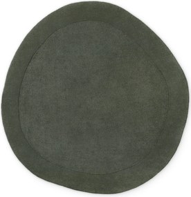Villeroy & Boch Kusový koberec Kivi 106288 Green, 160x160 (průměr) kruh, zelená, ložnice