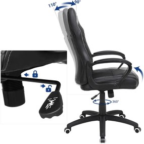 Kancelářská židle Abrax černá
