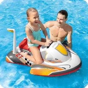 INTEX Nafukovací lehátko Wave Rider / Tvar vodního skútru / 117 x 77 c
