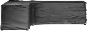 Plachty na zahradní nábytek tvar L 2 ks 16 oček 210x260x80 cm 3155379