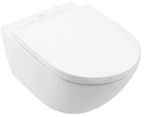 Villeroy & Boch 4670TSR1 - Záv WC s prkénkem SoftClose SUBWAY keramika/bílá