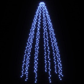 Světýlka na stromeček 500 modrých LED 500 cm dovnitř i ven 328898