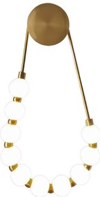 Toolight Nástěnné LED osvětlení Necklase G027-CP zlaté