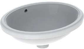 Geberit VariForm - Umyvadlo vestavné 560x500 mm, s přepadem, bílá 500.752.01.2