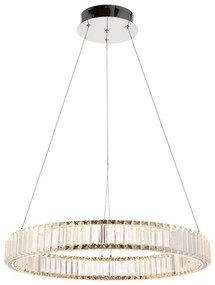 Endon 102255 - LED Stmívatelný lustr na lanku LAGUNA LED/36W/230V lesklý chrom 102255