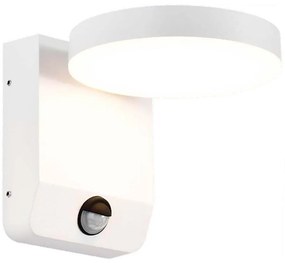 LED Venkovní nástěnné svítidlo se senzorem LED/17W/230V 3000K bílá