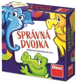 Dino Správná dvojka společenská cestovní hra v krabičce