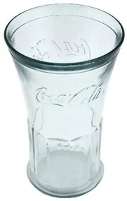 San Miguel ED VIDRIOS SAN MIGUEL !RECYCLED GLASS! Sklenice z recyklovaného skla kónická "COCA COLA" 0,45 L