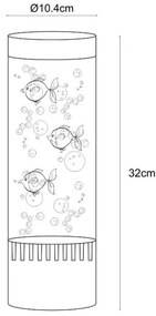 Zuma Line 003064-029599 - LED RGB Stolní lampa AQUA LED/3,6W/5V
