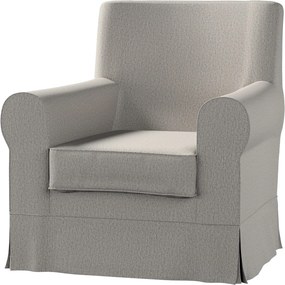 Potah na křeslo IKEA Ektorp Jennylund barva šedá látka pletený vzor