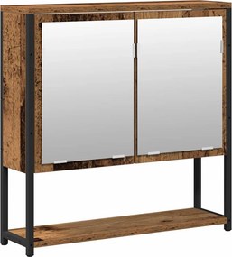 Sada koupelnového nábytku 2 ks Hnědá 60 x 30 x 60 cm 3334322