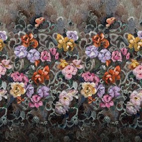 Květovaná tapeta TAPESTRY FLOWER Designers Guild Odstín Tapety: Damson PDG1153/02
