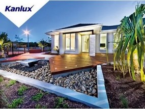 Nájezdové svítidlo Kanlux BERG DL-10O GU10-LED IP67 07172