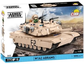 Cobi 2622 Armed Forces Abrams M1A2, 1:35, 975 kostek