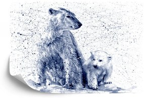Fototapeta Lední Medvědi Omyvatelný vlies 180x120