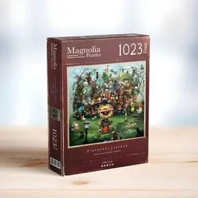 MAGNOLIA Puzzle Strašidelný orchestr / 1023 dílků / 60 x 60 cm