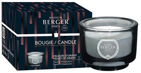 Maison Berger Paris Svíčka Variation s vůní Samet z Orientu, 140 g, šedá 7809