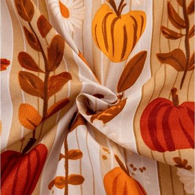 Prostěradlo z mikrovlákna PUMPKIN STRIPES barevné 180x200 cm