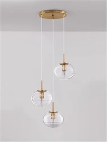 Závěsné svítidlo NOVA LUCE MAEVE Ε27 9236755 bez žárovky