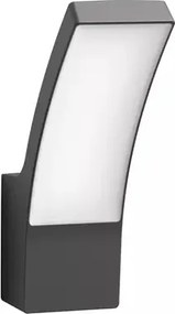 Philips Splay 12W antracitová / LED venkovní nástěnné svítidlo / 2700K