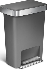 Odpadkový koš s pedálem Liner Pocket 45 l šedý