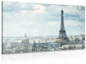 Obraz zimní Paříž Varianta: 120x80