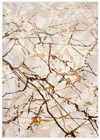 Kusový koberec Crata hnědokrémový 140x200cm