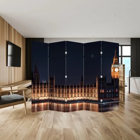 Paraván - Big Ben v Londýně (210x170 cm)