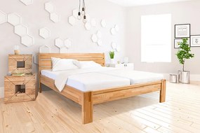 AHORN Dvoulůžková postel VEROLI - buk napojovaný ROZMĚR: 160 x 200 cm