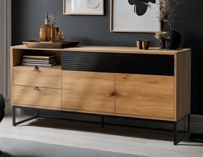 Designová komoda Tarent v dubovém vzhledu 160cm