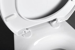 Aqualine, FIXET WC sedátko, bílá, ST278