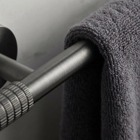 Koupelnový věšák REA RIVO 29101, titan kartáčovaný