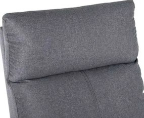 LuxuryForm DESIGN Televizní křeslo RUFO s polohováním - šedé
