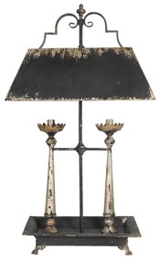 Černá kovová stolní lampa Ambiente - 54*32*98 cm